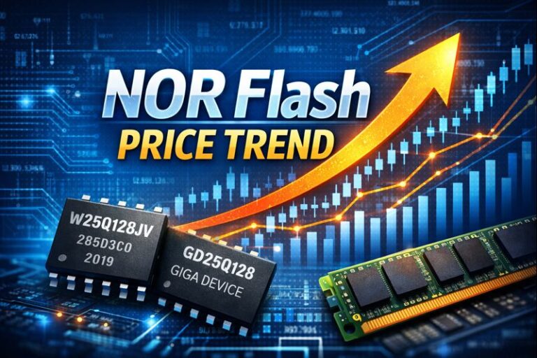 NOR Flash Price Trend January 2026: Market Update & Supply Insights