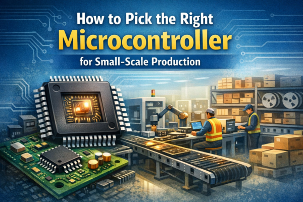 How to Pick the Right Microcontroller for Small-Scale Production